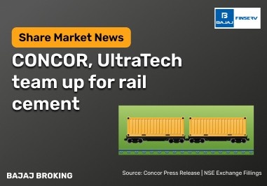 CONCOR and UltraTech Cement Sign Rail Pact for Bulk Transport