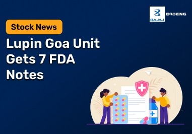 Lupin Gets US FDA Form-483 With Seven Observations at the Goa Unit
